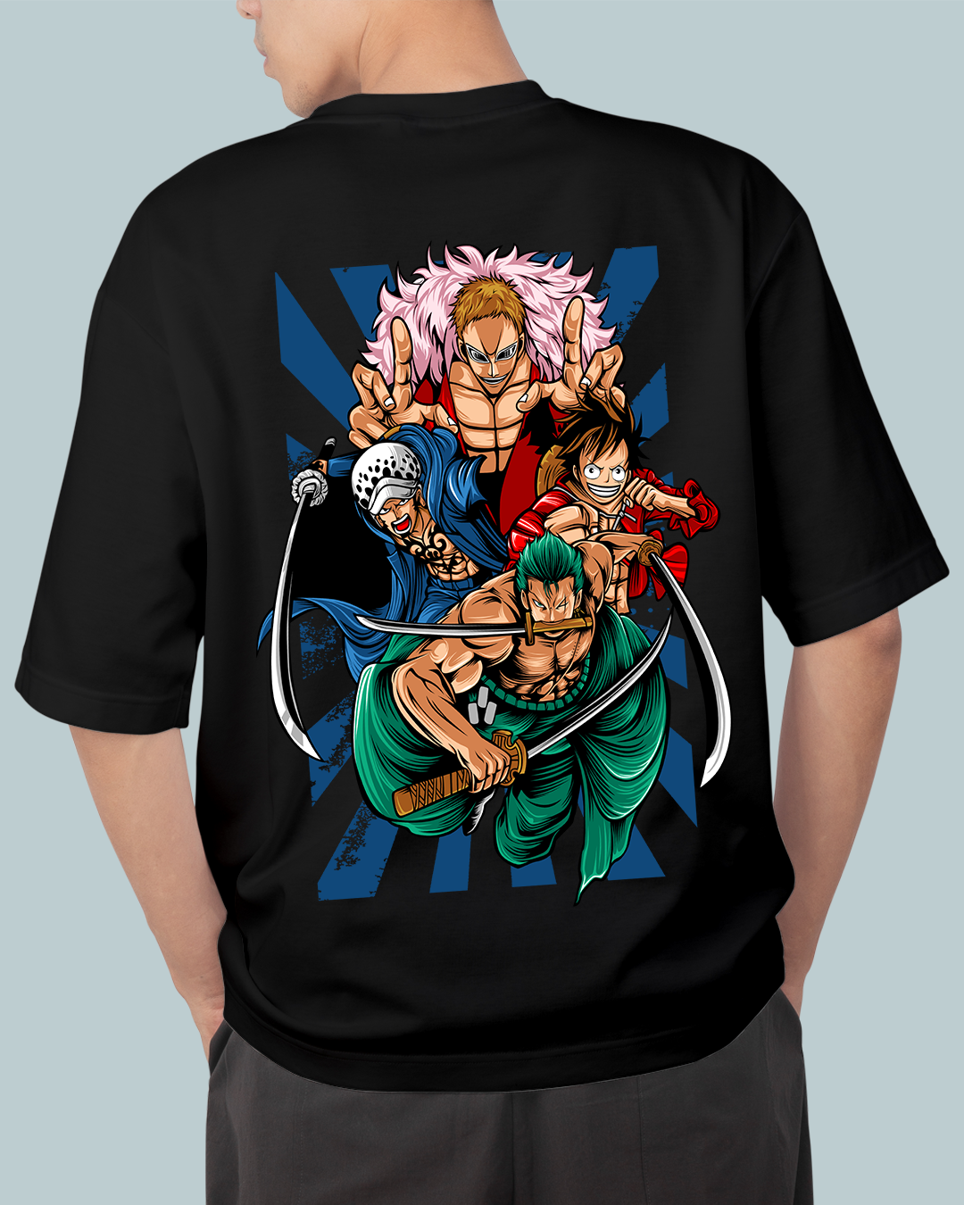 Onepiece Print Oversized TShirt | 100% Premium Cotton – Dope Street