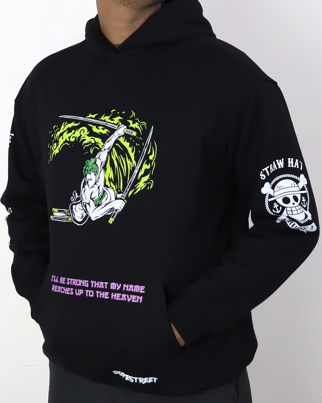 Zoro Onepiece Oversized Hoodie – Dope Street