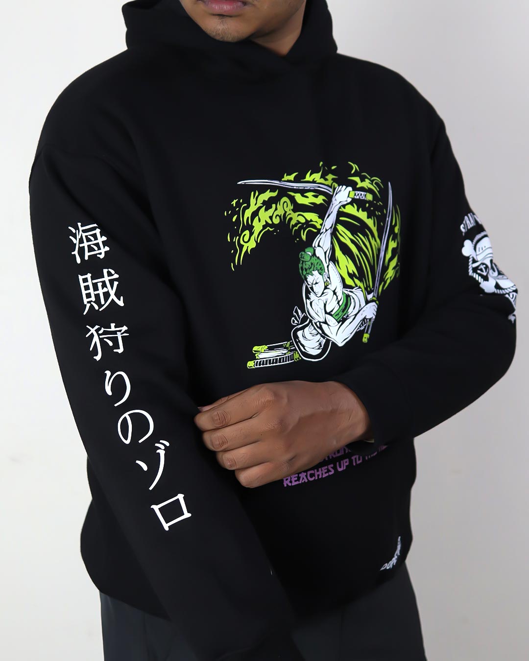 Zoro Onepiece Oversized Hoodie – Dope Street